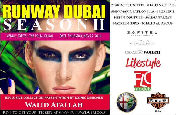 Legendary Designer Walid Atallah to unveil his summer 2015 collection ...